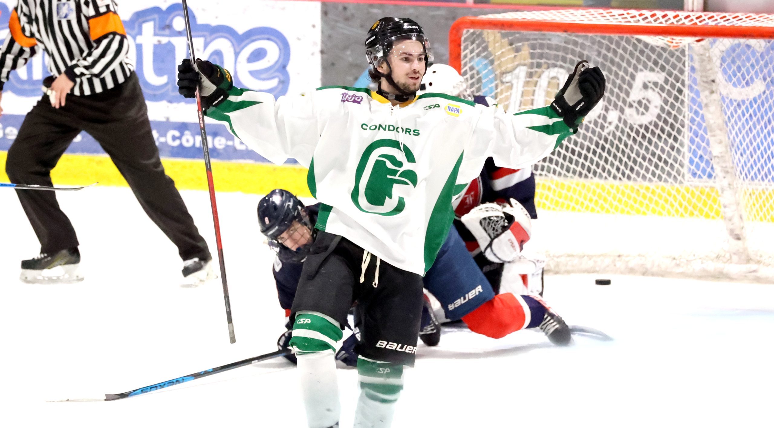 Jérémy Roy inspire ses coéquipiers pour son 100e match dans la LHJAAAQ ...